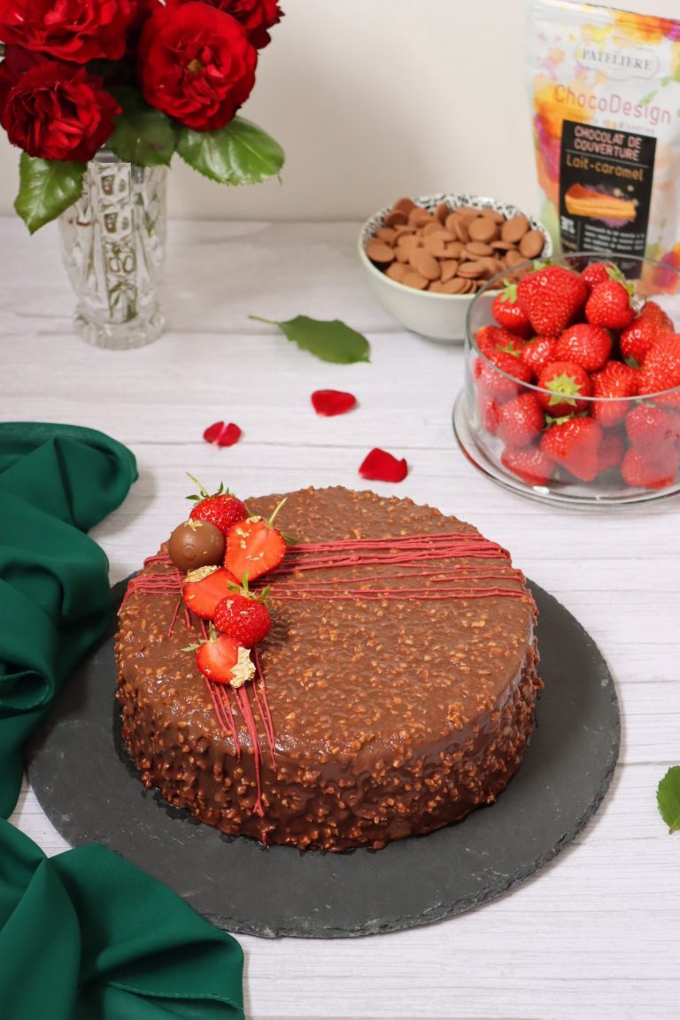 Entremet chocolat et fruits rouges • Autour du Sucre